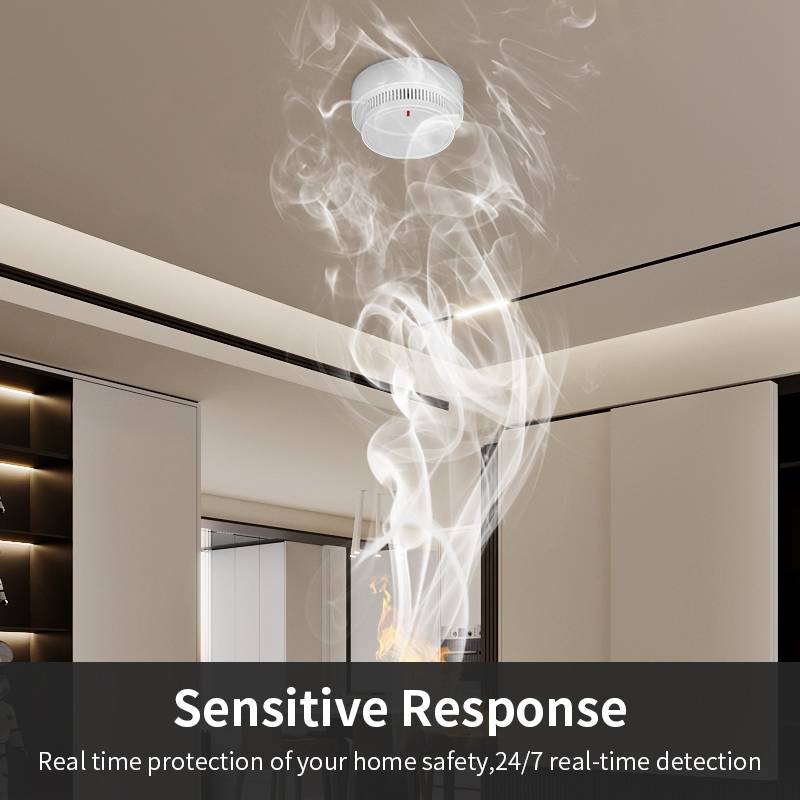 Optical Smoke Alarm Photoelectric Standalone Smoke Detector